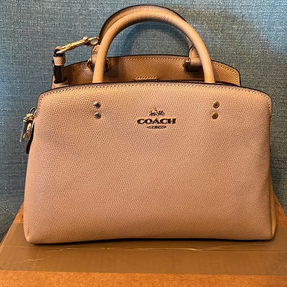 Coach | Bags | Coach Taupe Crossbody For Everyday Wear And Formal Goes ...